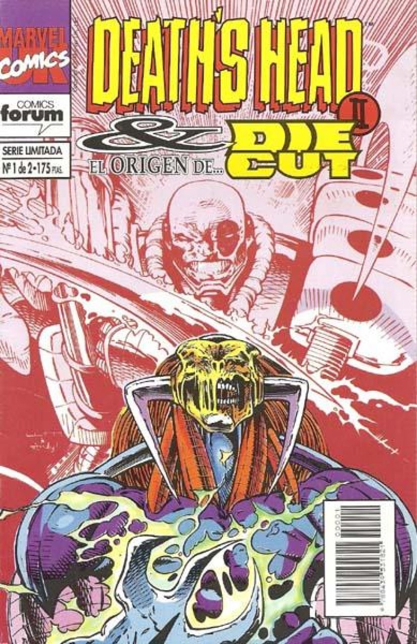 Death´s head ii el origen de die cut vol. 01 Comic 【PRECIO para 1 ...