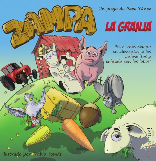 Zampa La Granja Juego de Mesa 【PRECIO para 3 Tiendas】 | ♡ Diverum.es