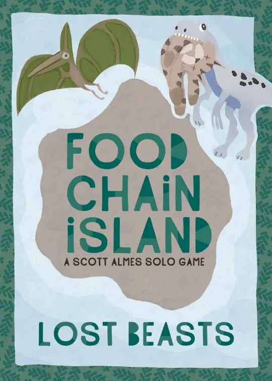 Food Chain Island Lost Beasts Juego de Mesa | ♡ Diverum.es