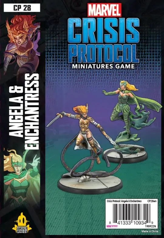 Marvel Crisis Protocol Angela and Enchantress【PRECIO para 2 Tiendas ...
